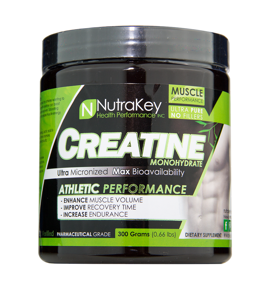 IN STORE ONLY NutraKey Creatine Monohydrate 300g Powder – Aggieland Supplements College Station, TX