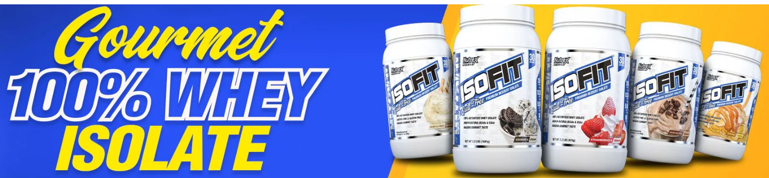 Nutrex IsoFit Whey Isolate Protein Powder: A Review On The Best tastin ...