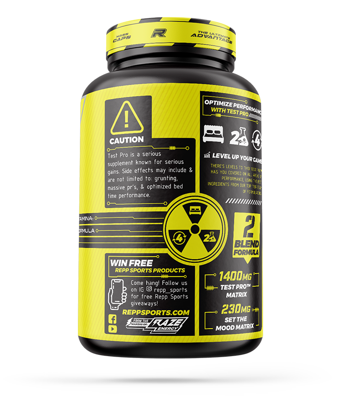 REPP Sports TEST PRO 120 Capsules – Aggieland Supplements College ...