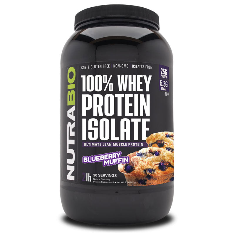NutraBio Whey Protein Isolate – Aggieland Supplements College Station, TX